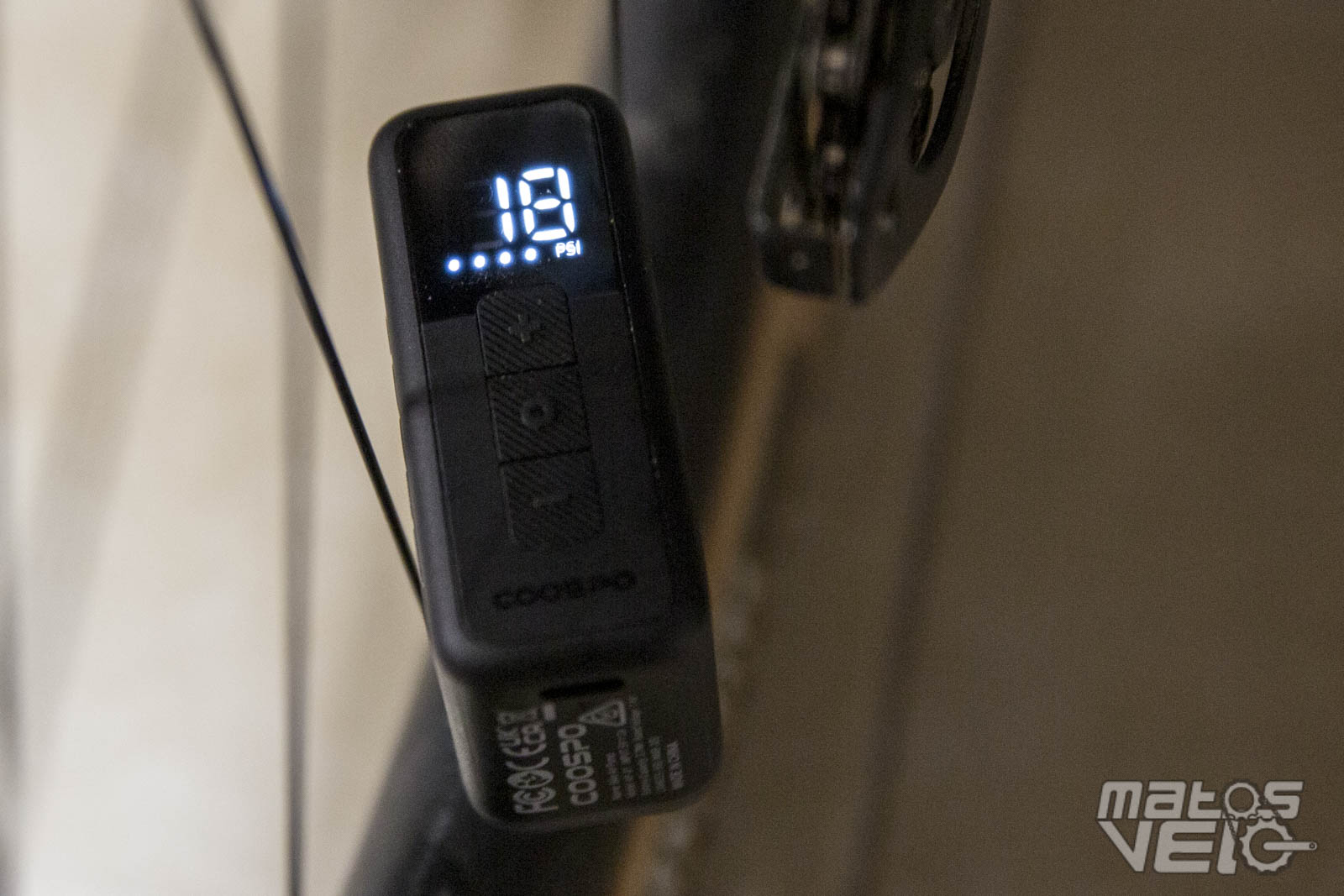 Essai de la mini pompe électrique Coospo AP-X1 - Matos vélo, actualités ...